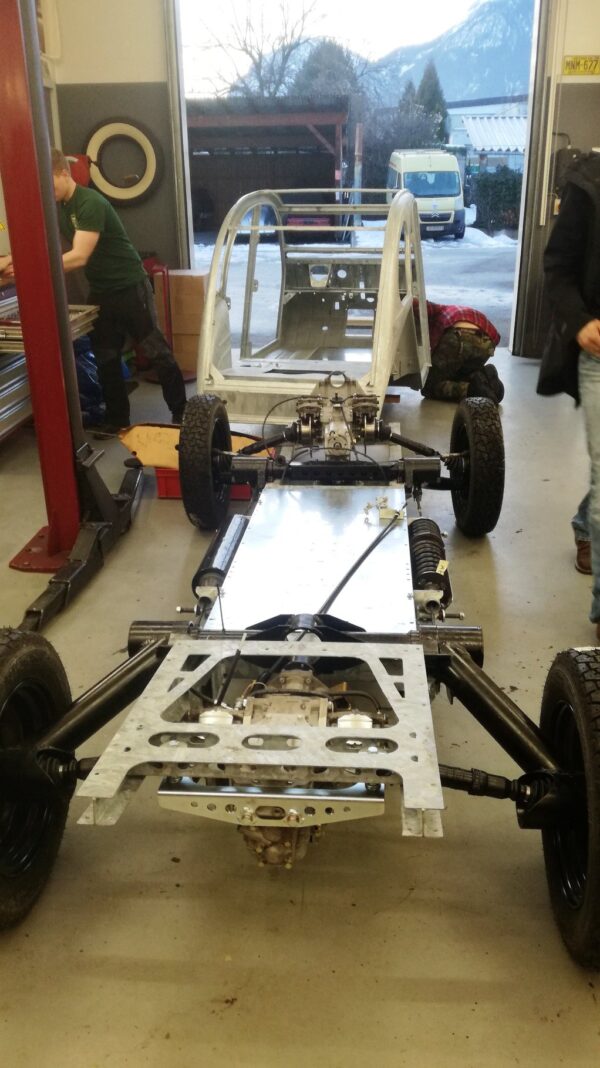 2cv parts for sale: 2cv galvanised chassis, gearbox and more